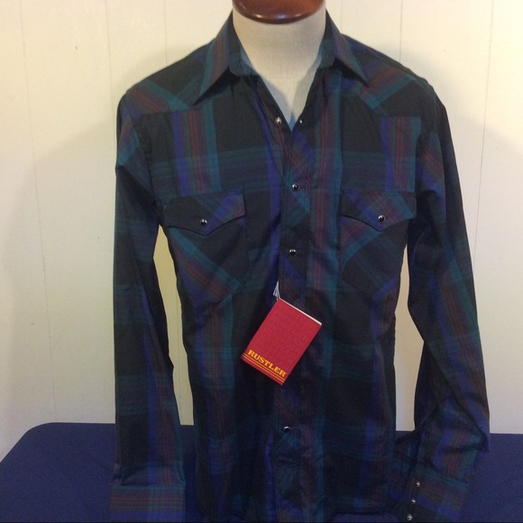 Rustler | Shirts | Nwt Rustler Western Shirt Mens Size 55 | Poshmark